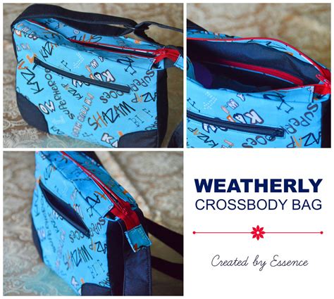 Gatherer Crossbody Bag Free Sewing Pattern IUCN Water