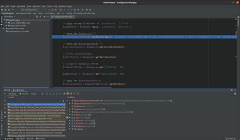 Laravel Project Debug Session Was Finished Without Being Paused Ides