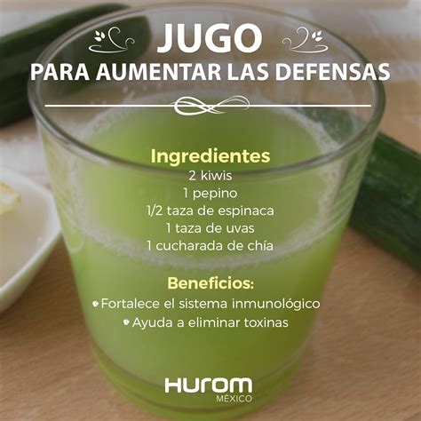 Receta Jugo Para Aumentar Las Defensas Este Jugo Contiene Gran