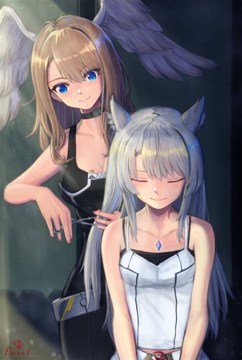 Mio And Eunie Xenoblade Chronicles And More Drawn By Daxel