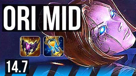 ORIANNA Vs AHRI MID 44k DMG 17 5 13 Godlike 300 Games KR