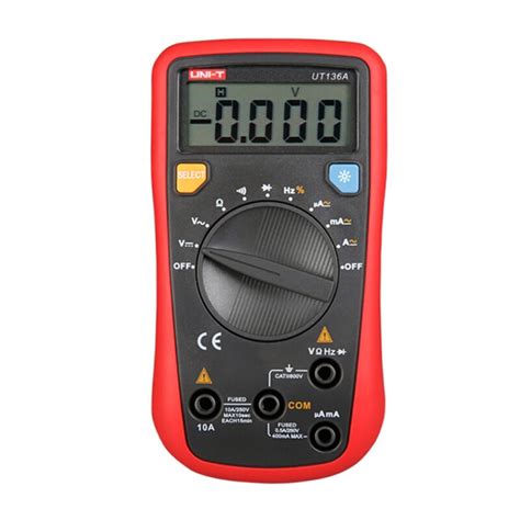 UNI T UT136A Moderne Digital Multimeter Auto Range Kontinuität Summer