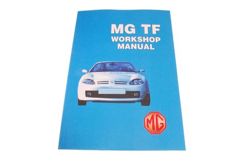 Workshop Manual MG TF RP1077 Factory Rimmer Bros