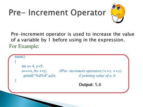 increment and decrement operator in c programming powerpoint slides learnpick india