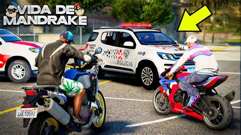 A CASA CAIU PARA OS MANDRAKES FUGA NA POLÍCIA l GTA V VIDA DE