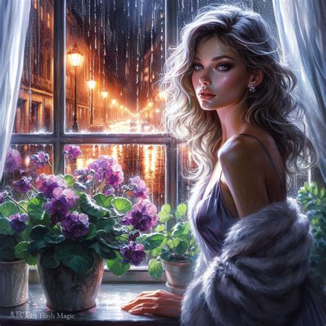Дождь за окном ART by Flash Magic Обсуждение на LiveInternet