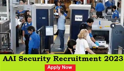 AAI Security Recruitment 2023 For 400 Security Screener