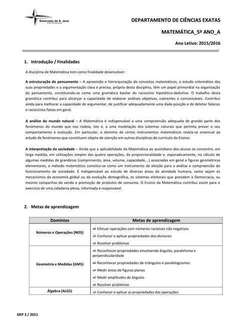 PDF DEPARTAMENTO DE CIÊNCIAS EXATAS MATEMÁTICA 5º ANO PDF