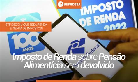 Você sabia O Imposto de Renda sobre Pensão Alimentícia será devolvido