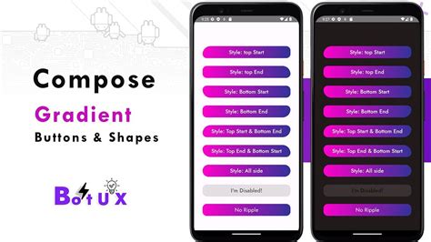 How To Create Gradient Buttons Shapes In Jetpack Compose Boltuix Medium