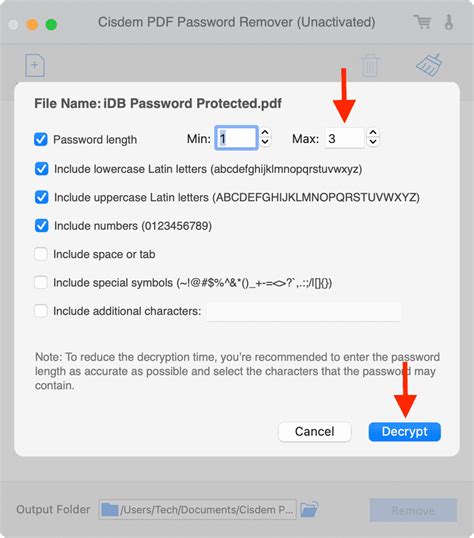 how to remove password protection from a pdf file on mac