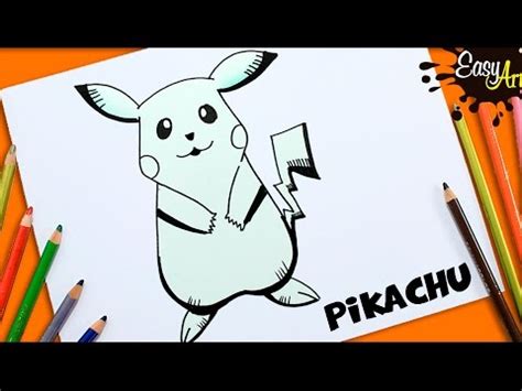 Como Dibujar Pikachu Emoticonos Whatsapp Kawaii Paso A
