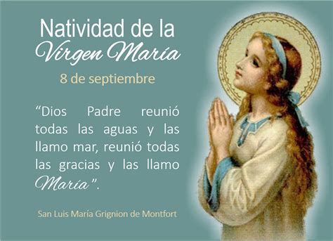 Pan para el Espíritu Natividad de la Virgen María