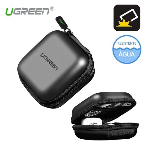 Ugreen Case Bag Bolsa Para Fone De Ouvido Carregador Cabos Celular