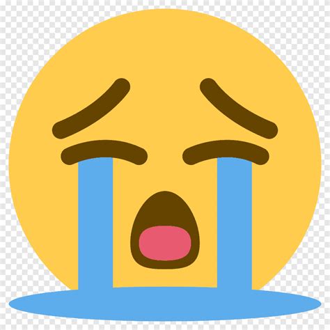 Cry Emoji Illustration Face With Tears Of Joy Emoji Crying Emotion Emoticon Crying Expression