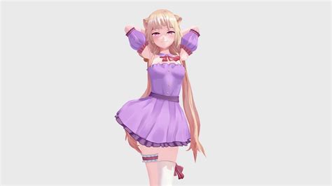 MMD Hip Sway TikTok Dance 2 Phut Hon YouTube