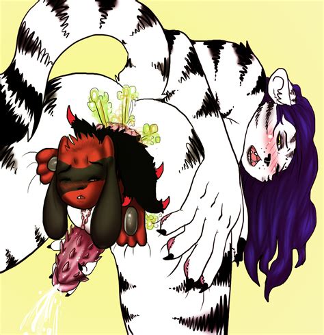Rule 34 1girls Alternate Color Ambiguous Gender Anal Vore Anthro Anus Ass Barbs Blush Clitoris