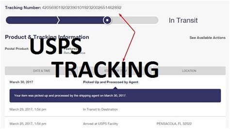 Usps Tracking Number Example On Receipt