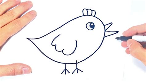 Cómo dibujar unos Pajaros Enamorados Paso a Paso