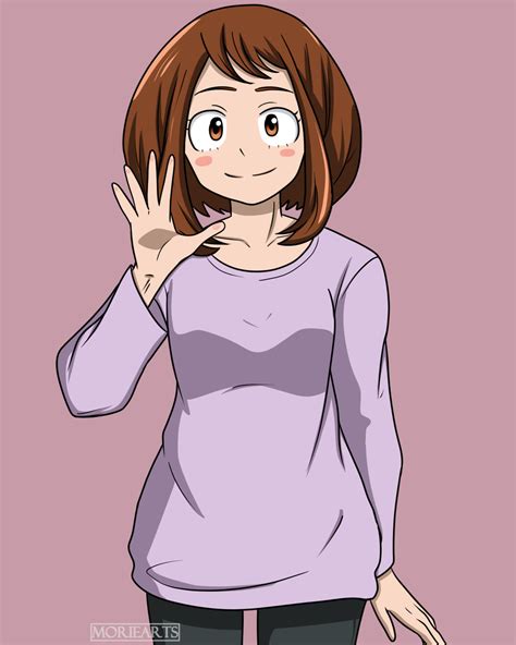 Uraraka Ochako Boku No Hero Academia Image By Morie Arts