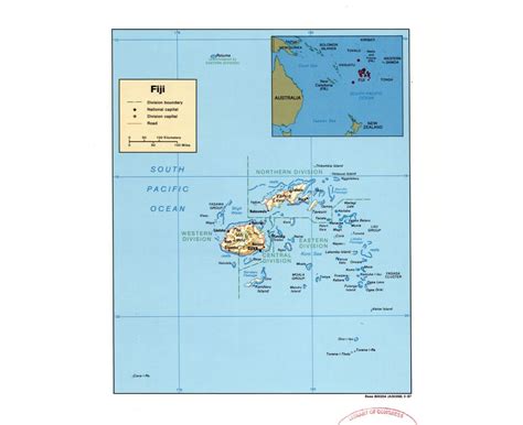Maps Of Fiji Collection Of Maps Of Fiji Oceania Mapsland Maps