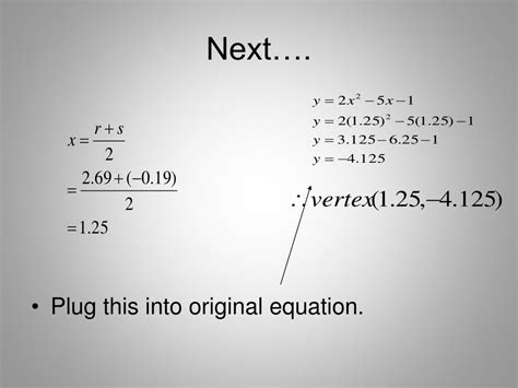 ppt determining maximum and minimum values of a quadratic function powerpoint presentation