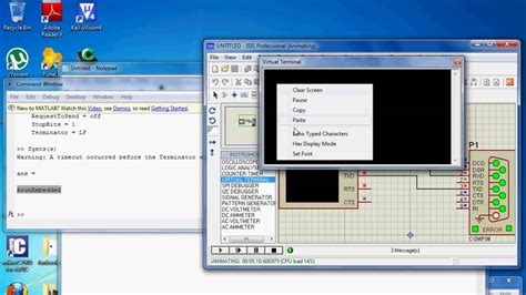 serial communication using matlab youtube