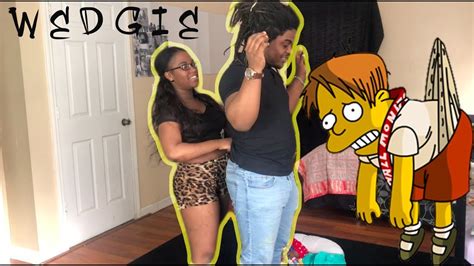 Wedgie Challenge W Boyfriend YouTube