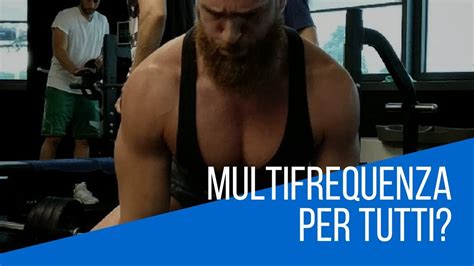 Allenamento Multifrequenza Forza E Massa Per Powerlifting E