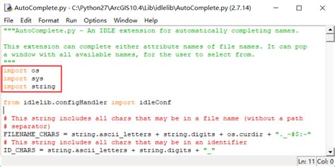 python idle 编辑器开启代码自动提示 走看看