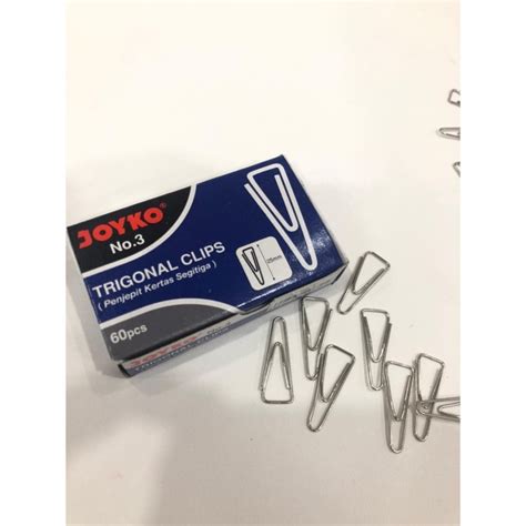 Jual Trigonal Clip No 3 Joyko Jakarta Utara ATKkita Tokopedia