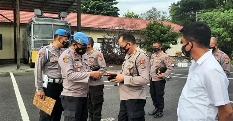 Propam Polres Minsel Lakukan Gaktibplin Periksa Sikap Tampang Personel
