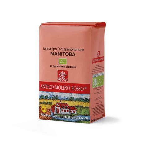 Manitoba Farina Di Grano Tenero Tipo 0 Biologica 1 Kg Antico