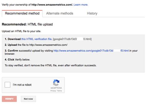 Ways To Verify Your Site With Search Console