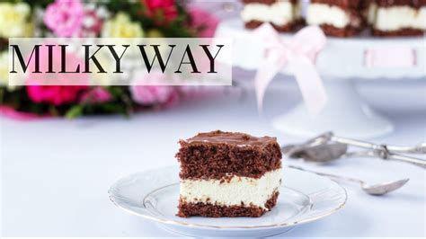 Ciasto Milky Way Szybkie Ciasto Mleczna Kanapka Z Mlekiem W Proszku