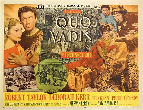 Quo Vadis Original 1951 U S Half Sheet Movie Poster Posteritati