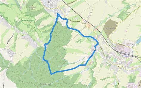 Ww St Egidien Rümpfwald circular route Hiking Trail Sankt