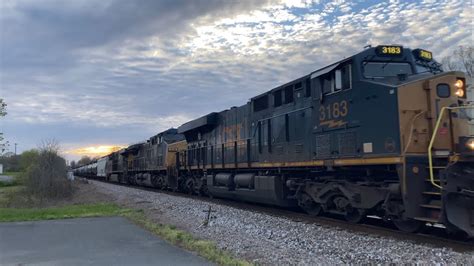 Trains Csx B First Ethanol Train In Months Youtube