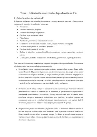 Temario Completo Diseno Y Direccion De Produccion Pdf