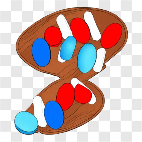 Descarga Ilustración de Botella de Pastillas con Pastillas Rojas