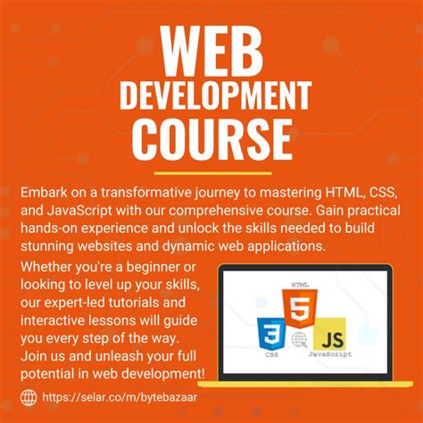 Buy WEB DEVELOPMENT COURSE Master HTML CSS And JavaScript By Byte