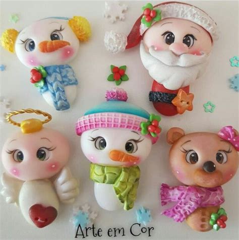 Pin De Eliana Valverde En Porcelana Fria Arcilla De Navidad
