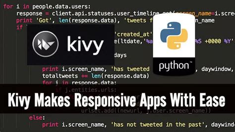 kivy — a cross platform python gui framework to code apps with ease