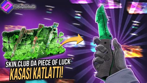 Skin Club Da Piece Of Luck Kasasi Katlatti Bedava Bonus Csgo Kasa