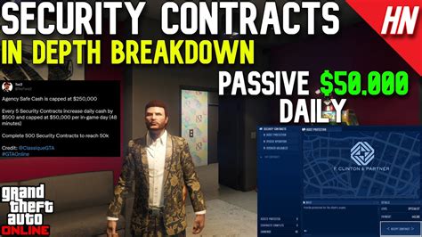 Security Contracts Breakdown Passive 20K Daily GTA Online No BS