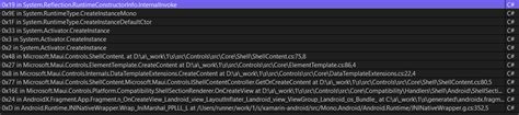 C System Reflection TargetInvocationException Exception Has Been