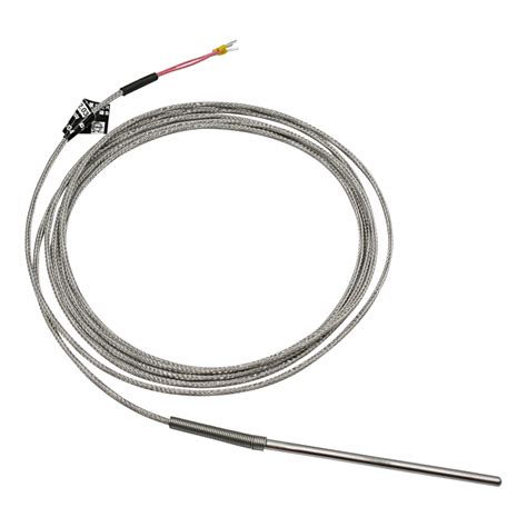 Sonde Pt100 Ø 4 5 mm rigide avec sortie câble haute température L 100