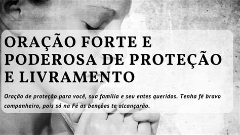 Oração forte e poderosa de Proteção e Livramento YouTube