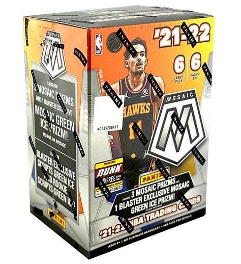 Panini Mosaic Basketball NBA 2021 22 Blaster Box Stickerpoint