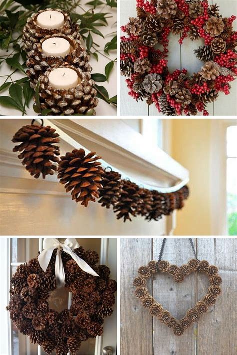 Decorazioni Natalizie Fai Da Te Con Le Pigne Idee Pratiche Per